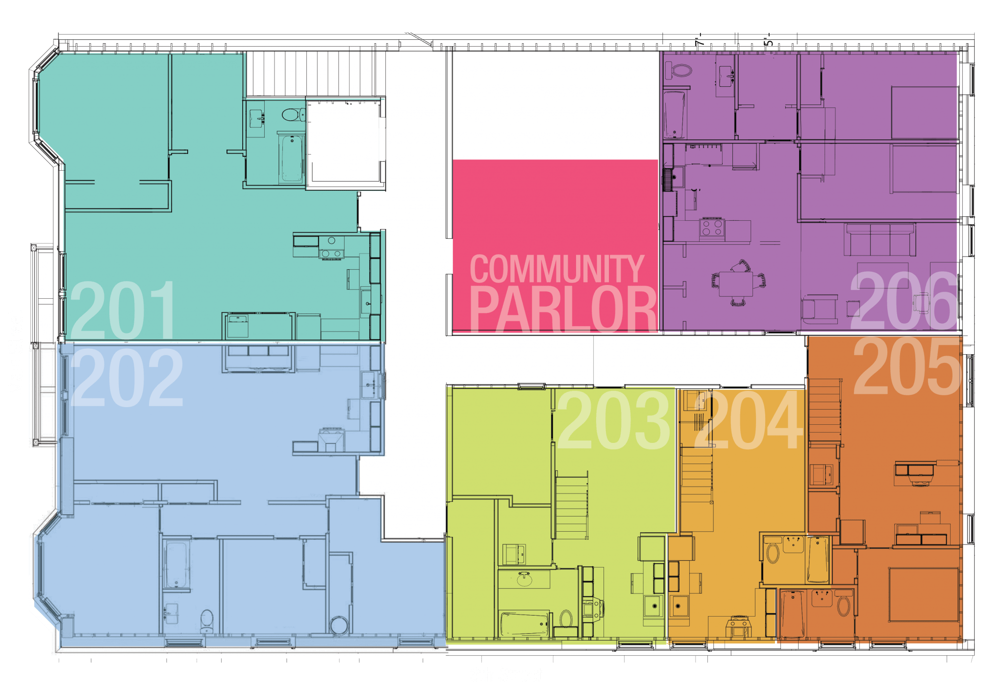 Apartments – Bank Building